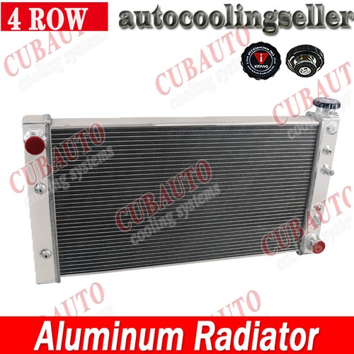 4 Rows Radiator For 1982-1994 Chevy S10 Blazer GMC S15 Jimmy V8 Swap ...