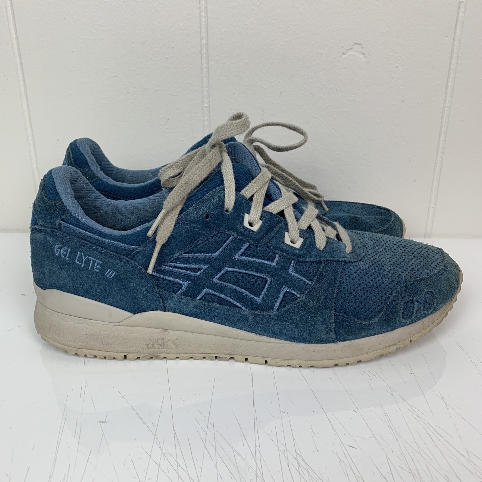 ASICS Gel Lyte III OG Men's Suede Training Sneakers B… - Gem