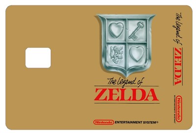 The Legend of Zelda - Game Case Fan Art Credit Card Decal | eBay