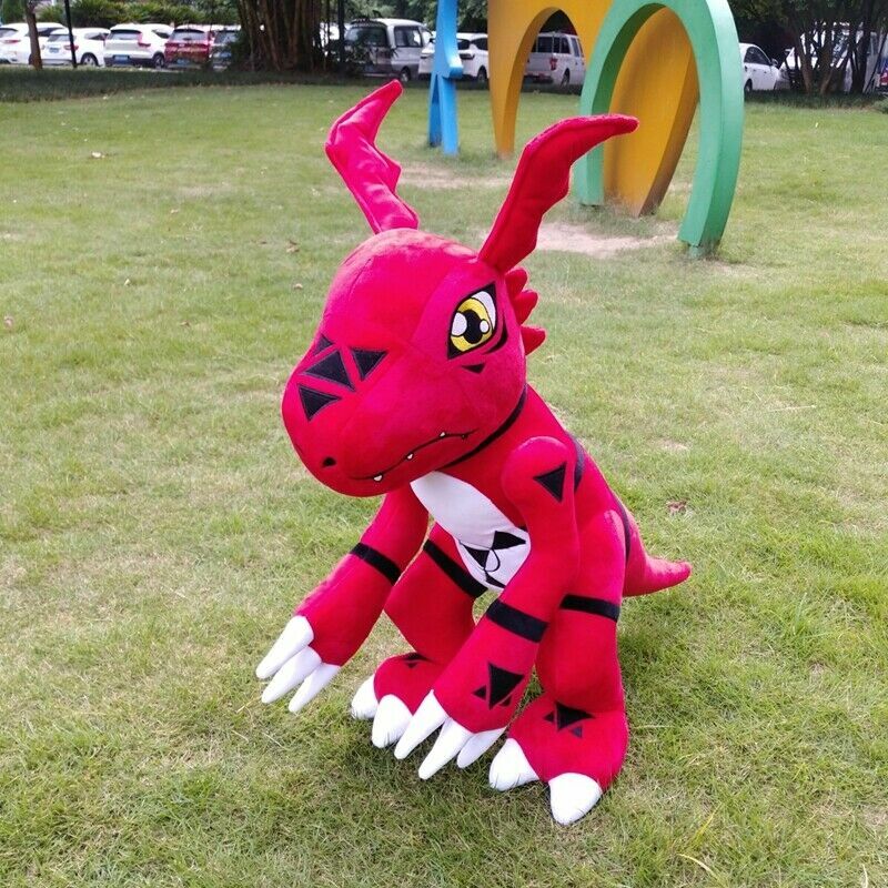 Digital Digimon Guilmon Plush Doll Kids Stuffed Toy Pillow Xmas Gift | eBay