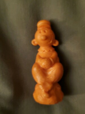 Vintage 1980 Diener Popeye Rubber Eraser Sweet Pea (Orange) | eBay