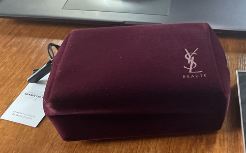 Ysl Perfume Set Clutch Bag Holiday Gift birthday party teen velvet mom ...