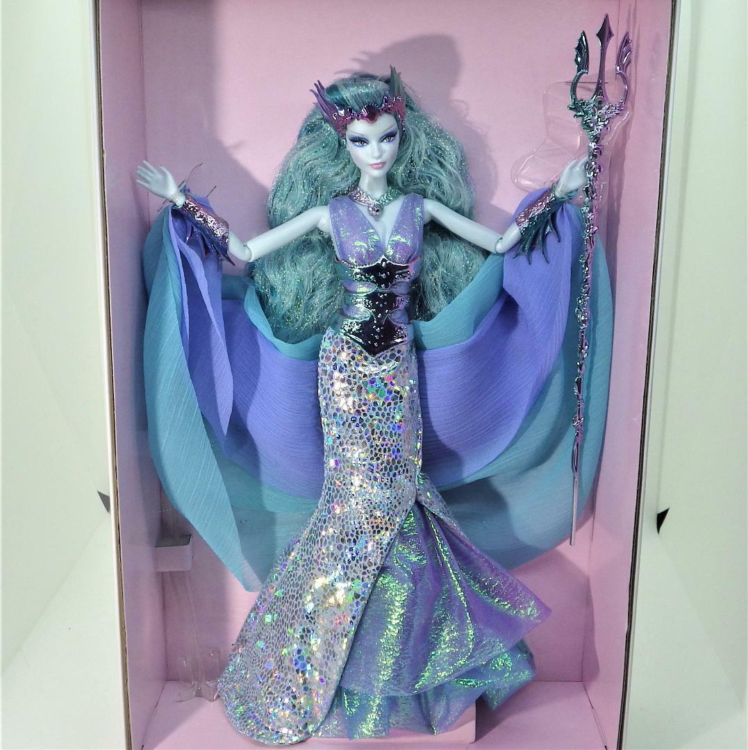 America Mattel Direct Exclusive Water Sprite Barbie Doll Gold Label ...