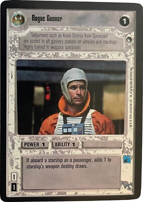 Star Wars CCG Black Border Rogue Gunner | eBay