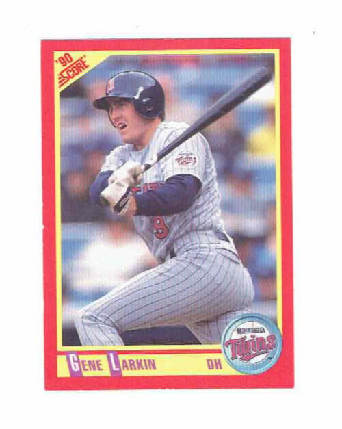 Gene Larkin Minnesota Twins #9 DH #276 Score 1990 Baseball Card | eBay