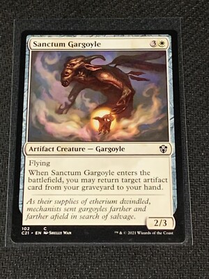 Magic the Gathering Commander 2021 Sanctum Gargoyle | eBay