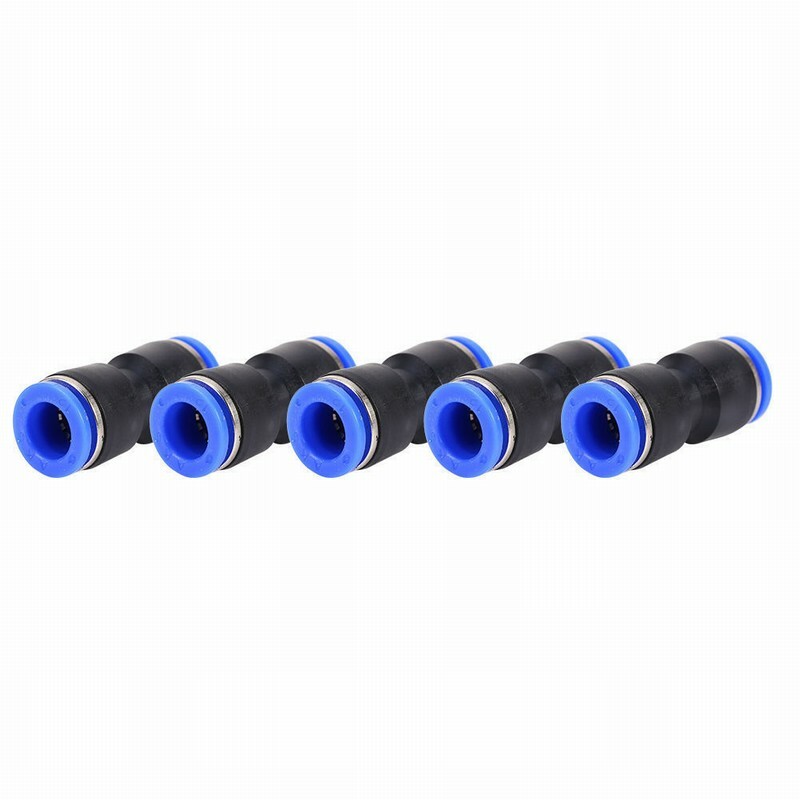 10PCS Pneumatic Push In Fitting Quick Connector Air PU Pipe Jointer 6mm ...