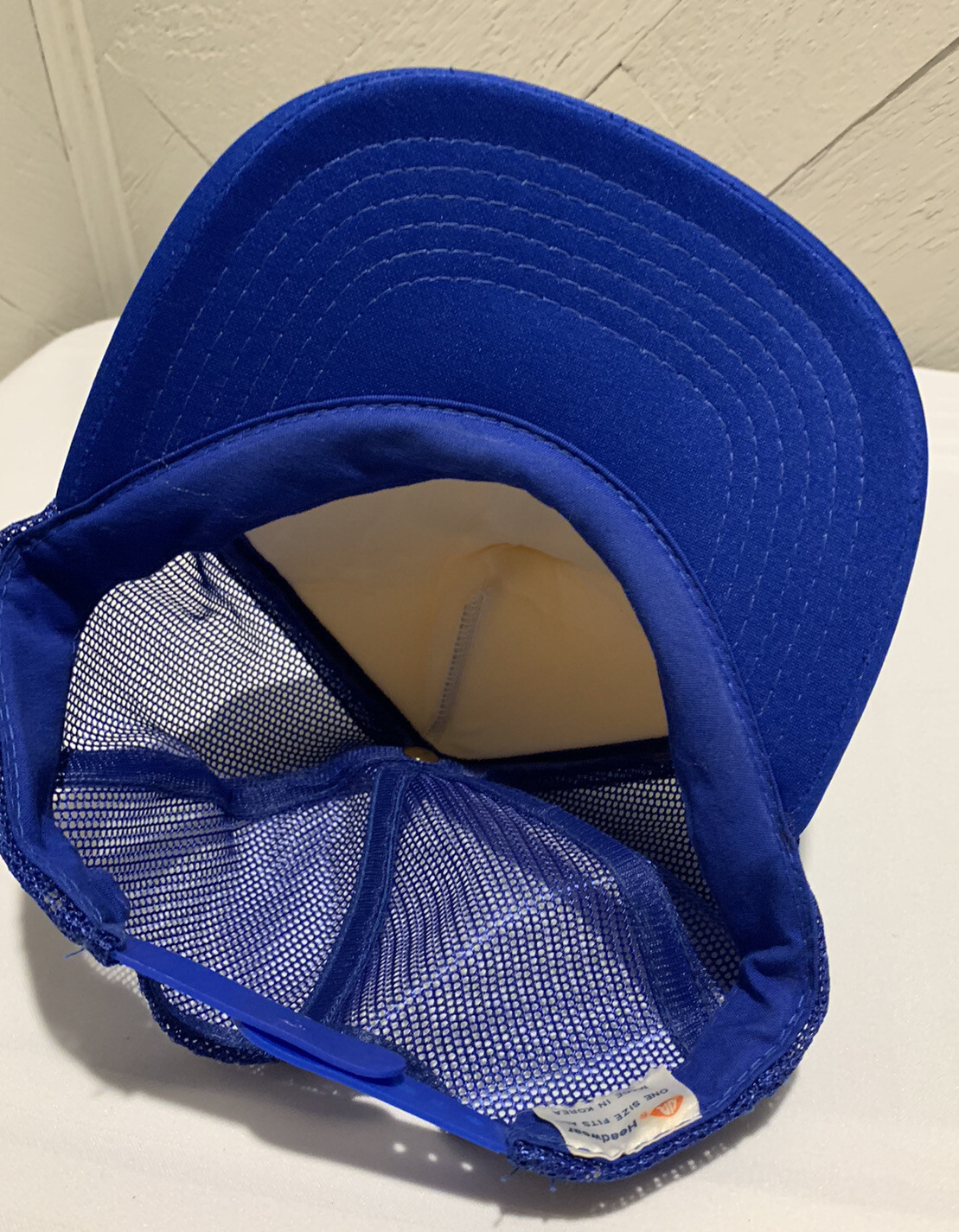 Vintage Mercedes Benz snap back mesh foam trucker hat… - Gem