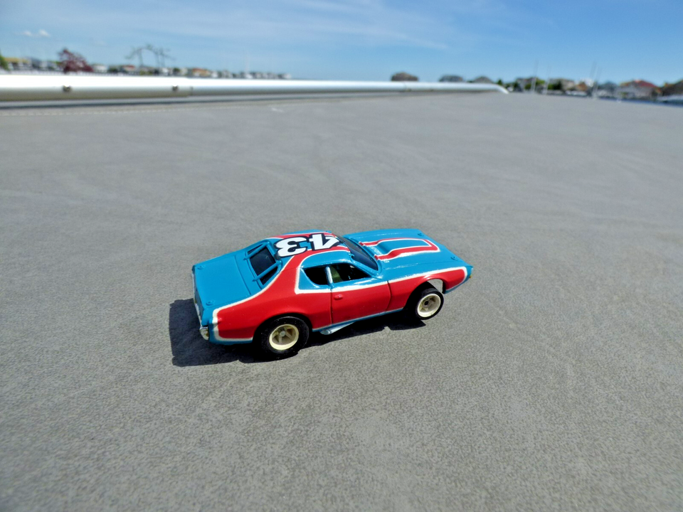 AFX AURORA AFX 43 DODGE CHARGER TV GUIDE PROMO MAIL HO SLOT CAR N O S ...