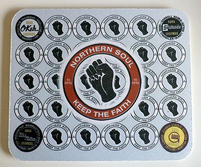 Northern Soul Mousemat, KTF mousemat, Northern Soul Patches, Scooter ...