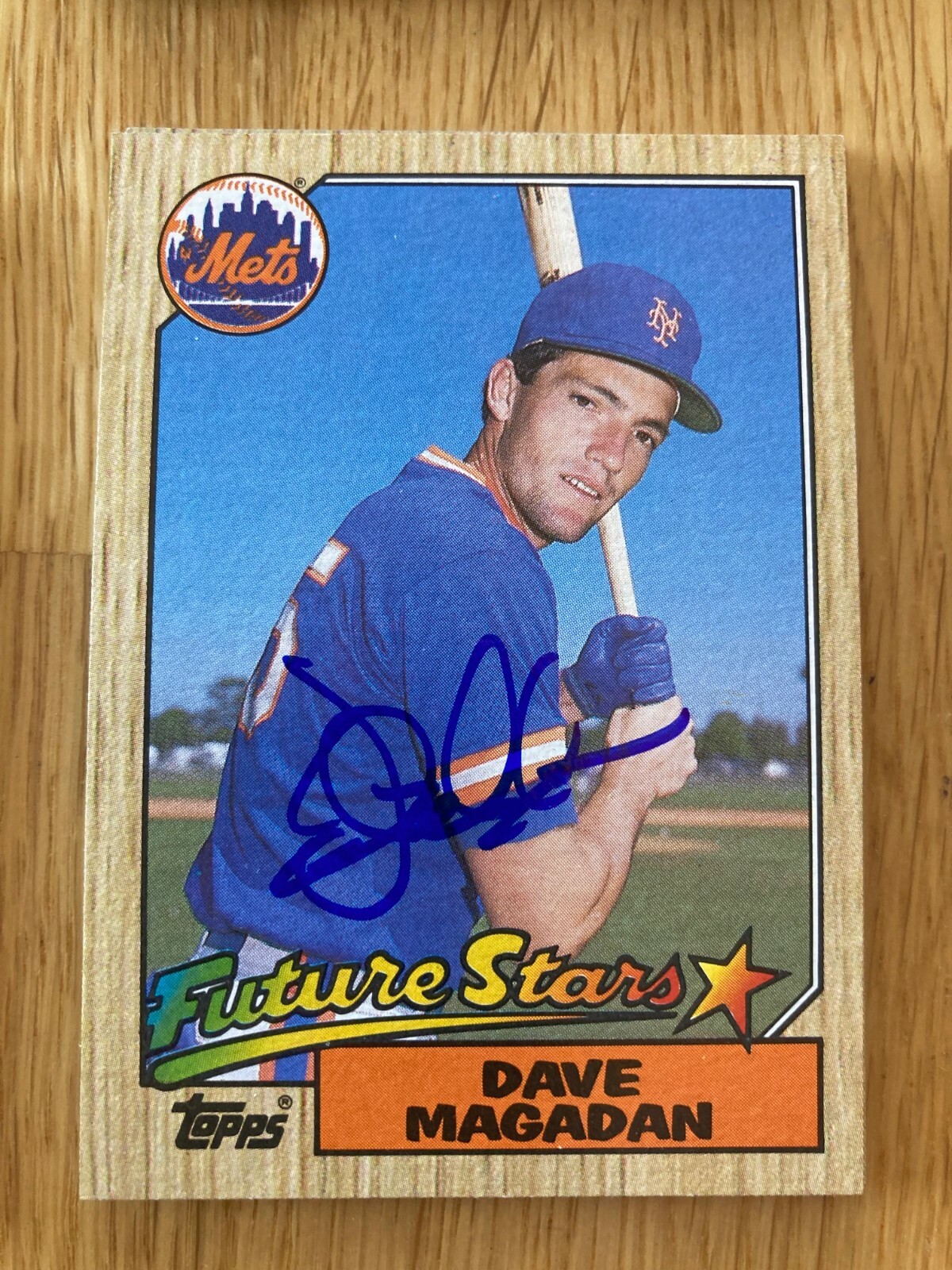 New York Mets Dave Magadan signed 1987 Topps card | eBay