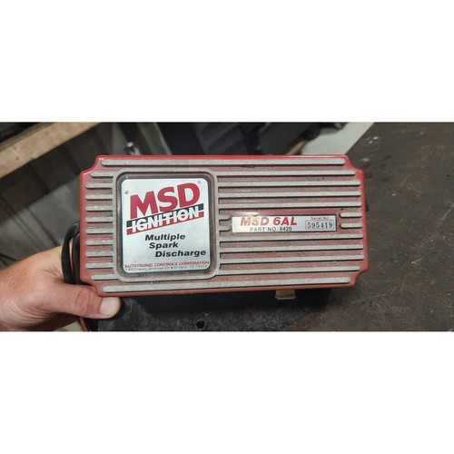 MSD 6AL Ignition Control Module Multiple Spark Discharge 6420 | eBay