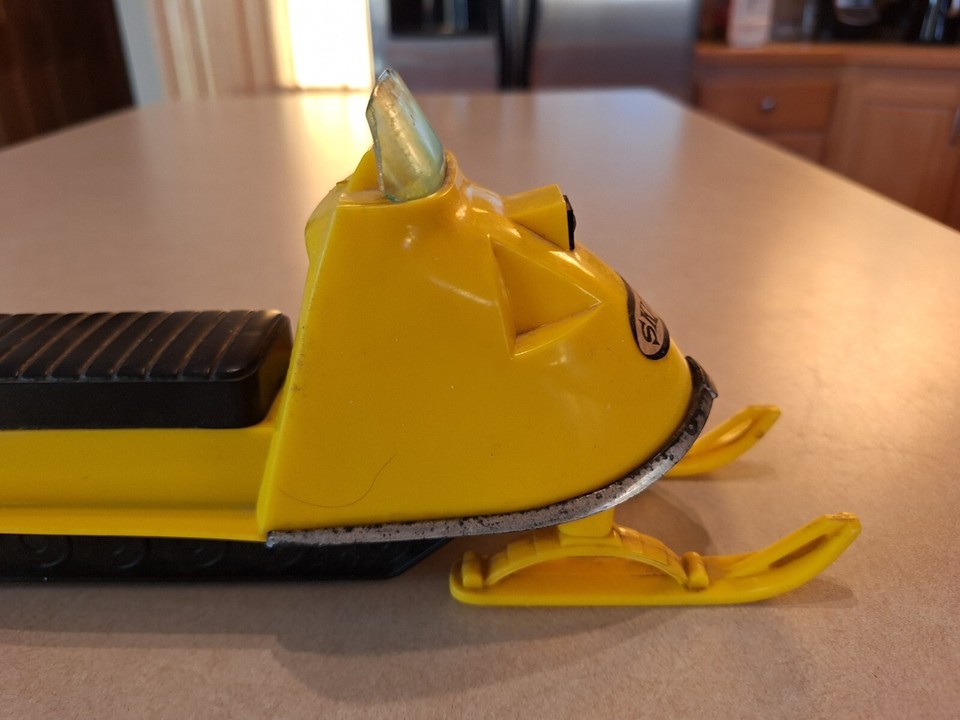 Processed Plastics Ski Bob Snowmobile: Plastic Vintage 1960's Toy ...