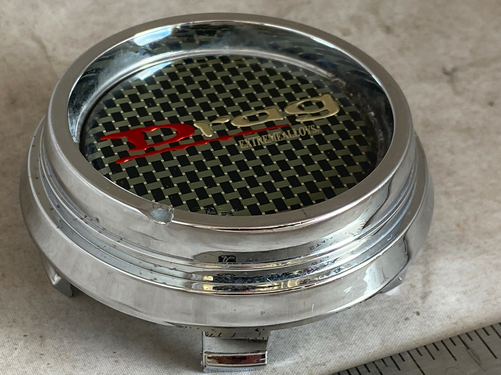 Used DRAG Custom Extreme Alloys Wheel Rim Hub Cover Center Cap-18 Cap18 ...