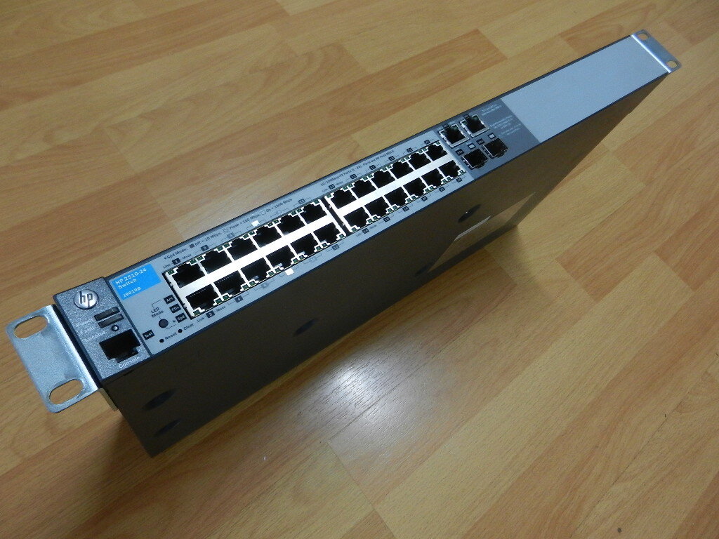 HP ProCurve 2510-24 with Brackets (HP 24-Port 10/100 Switch)HP J9019B ...