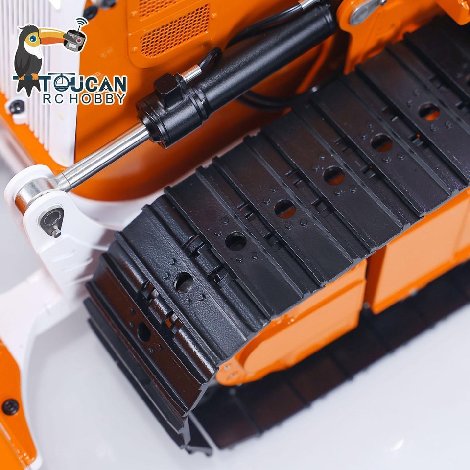 Aoue 850K LESU 1/14 RC Metal Hydraulic Dozer Remote Control Bulldozer ...