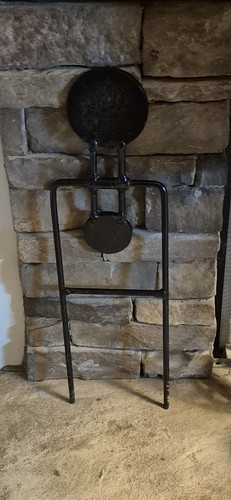 Old Cast Iron Spinning Shooting Target 22". Carnival Game? | eBay