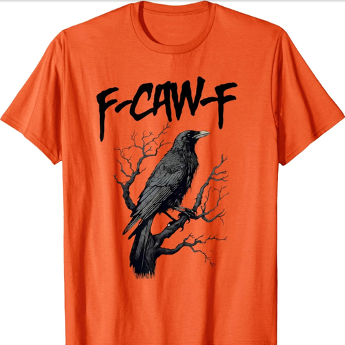 Funny Black Crow Dark Humor Meme T-Shirt Cool Bird Saying Unisex ...