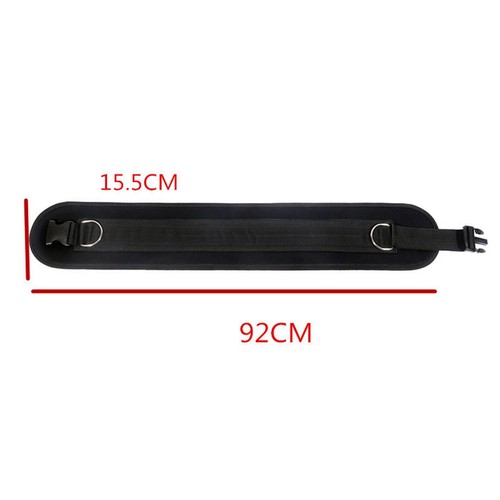 Waist Belt for Pulling Sled Gym Pulley Strap with Rings Power Strength ...