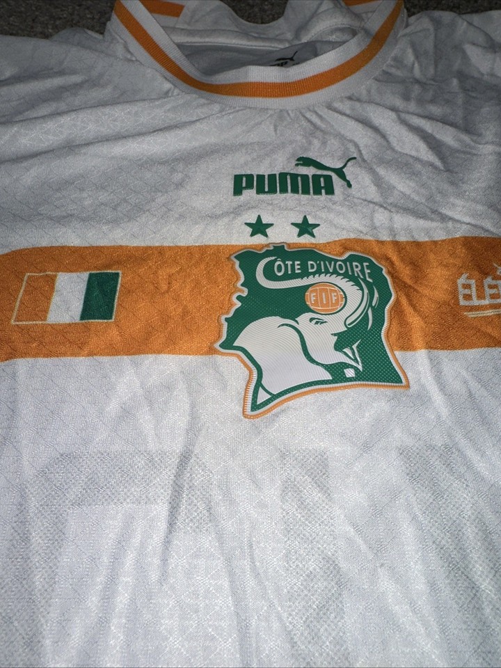 Men’s Puma Ivory Coast Cote Divoire 2022 Home National Soccer Jersey ...
