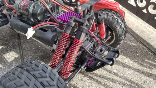 1/8 Size Hpi E-Savage Ezilla Transmitter Remote Control Storage Bag Rc ...