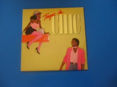 Chic Tongue in Chic LP (1982) 80031-1 Water damaged cover Nile Rogers ...
