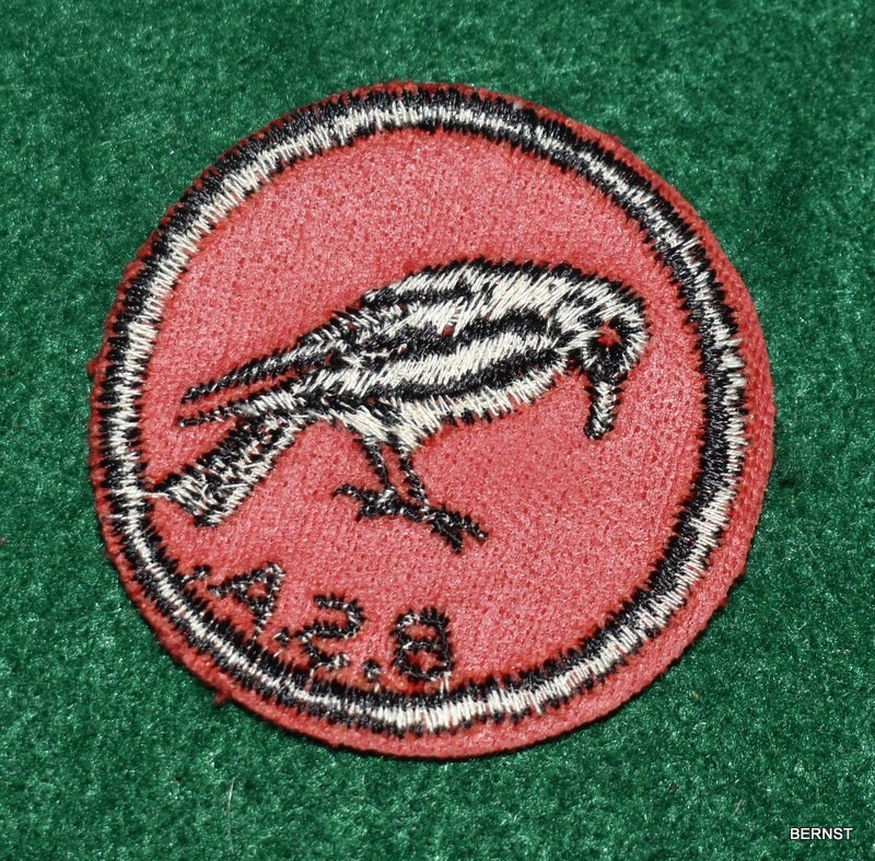 VINTAGE BOY SCOUT PATROL RED & BLACK PATCH - TWILL - CROW - FREE SHIPPING | eBay