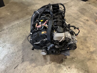 ENGINE MOTOR N55 3.0 COMPLETE TURBO TESTED 84K BMW F15 F16 X6 X5 (2014 ...