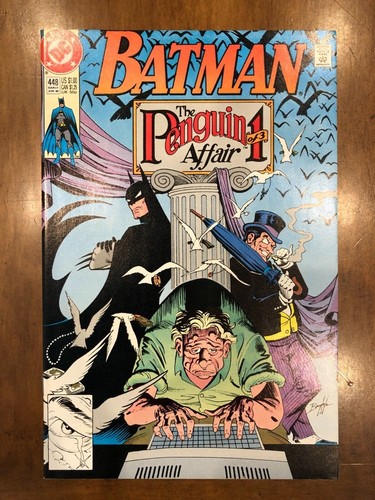 Detective Comics #615 & Batman #s 448-449 (1990) Penguin Affair Pt 1-3 ...