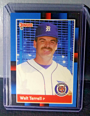1988 Walt Terrell Donruss #91 Baseball Card | eBay