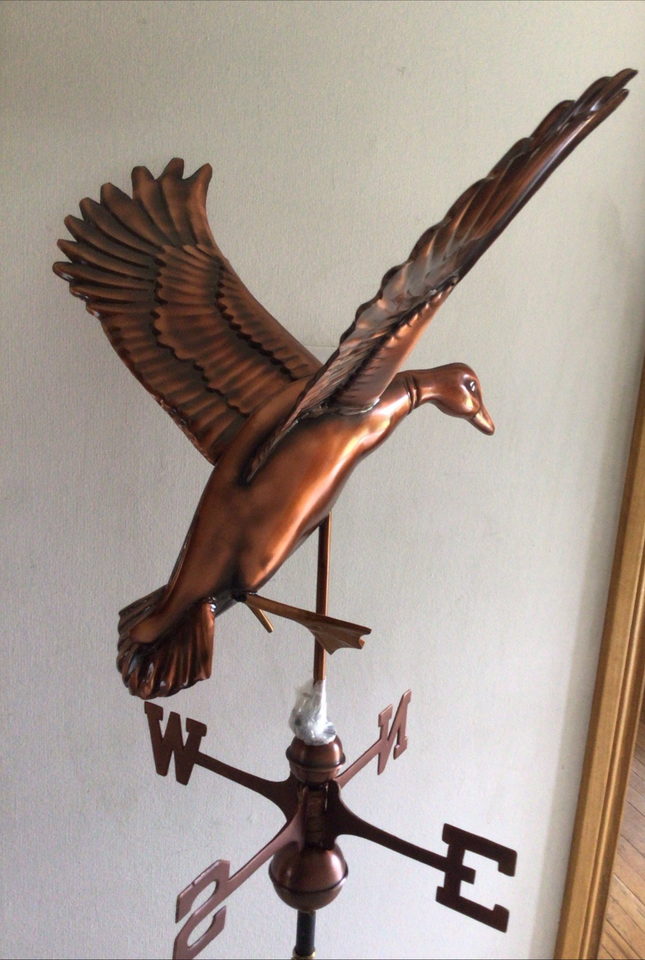 Good Directions Copper Bronze Finish Landing Duck Weathervane | eBay