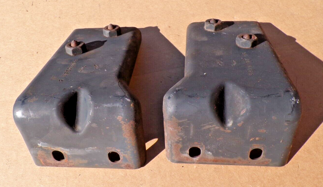 2006-2010 Hummer H3 Bumper Bracket Outer Brace Front Left & Right Pair ...