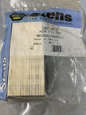 Stens 102-024 Air Filter Briggs & Stratton 4145 494511 494511S 0494511S ...