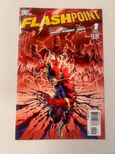 FLASHPOINT #1 1ST APP OF FLASHPOINT BATMAN 2ND PRINT ANDY KUBERT COVER ART 2011 | eBay