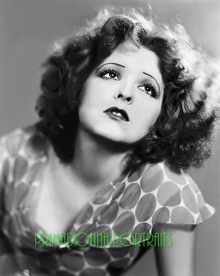 CLARA BELL 8X10 Lab Photo 1932 "CALL HER SAVAGE" Pre-Code Portrait BOW ...