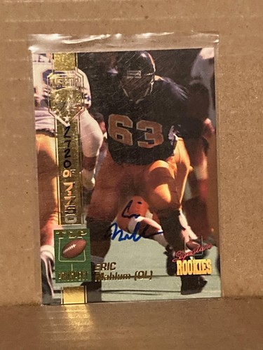 Eric Mahlum 1994 Signature Rookies Auto /7750 #33 | eBay