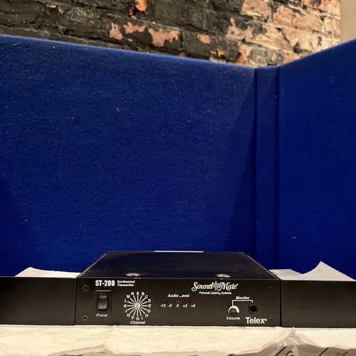 Sound Mate Telex Model ST-200 Synthesized Transmitter Personal ...