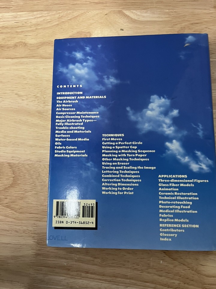 The Complete Manual of Airbrushing HB w/ DJ 1991 by Peter Owen & Jane ...