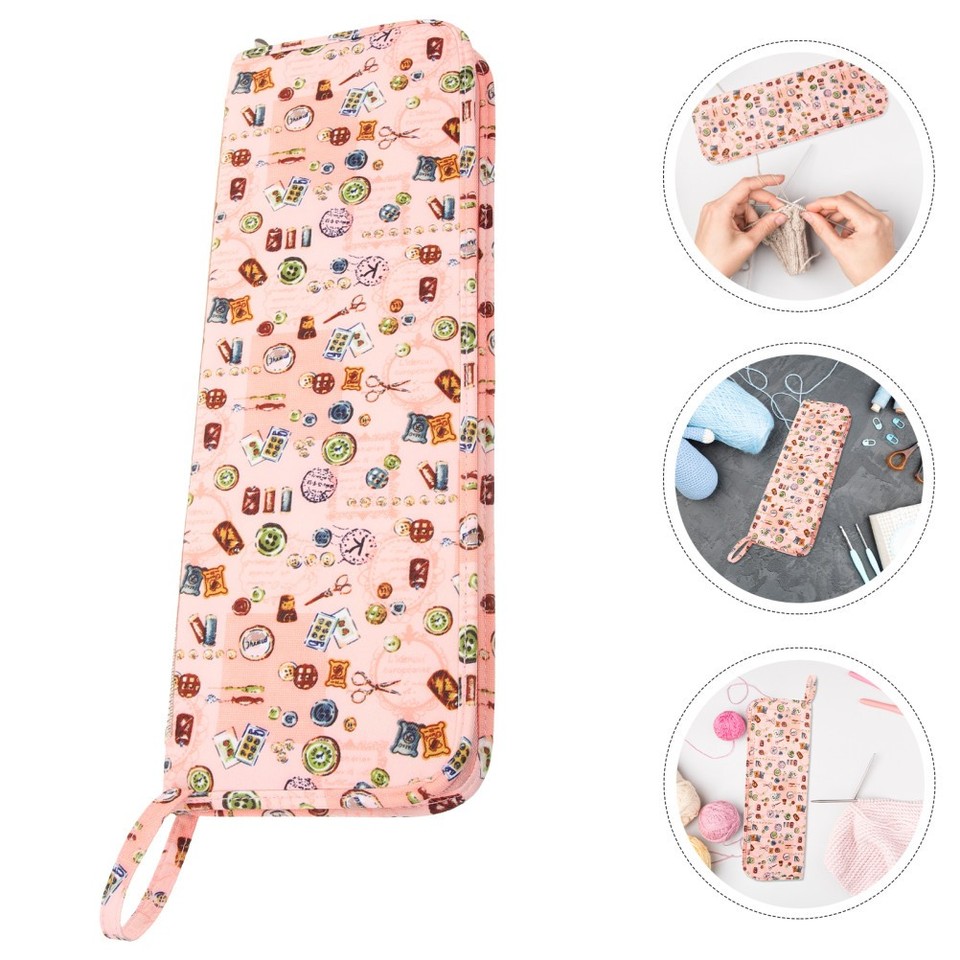 Sewing Accessory Crochet Tools Container Foldable Knitting Needles ...