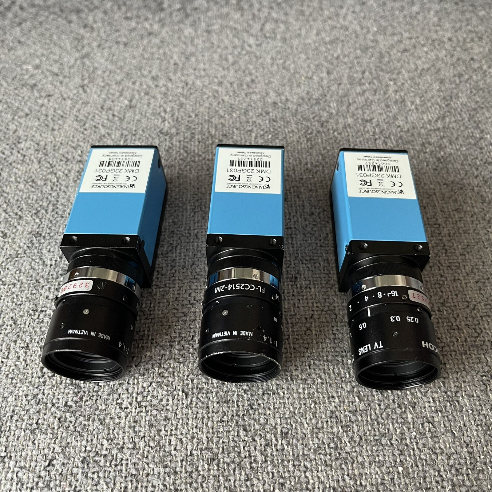 1Pcs Imaging Source DMK 23GP031 with Ricoh FL-CC2514-2M TV Lens 25mm | eBay