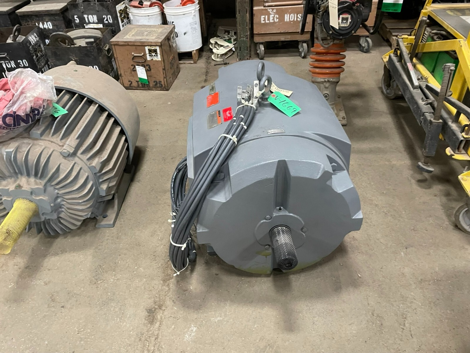 450HP RELIANCE DUTY MASTER MOTOR REBUILT - MODEL P44G6801A, 3600RPM ...