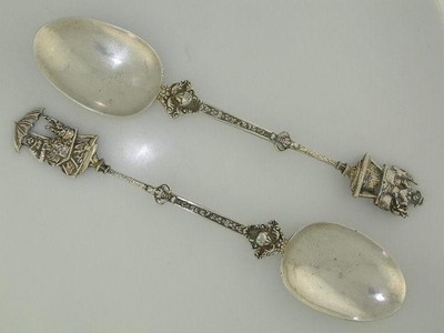 Silver Alloys (.800-.899) - Spoons Marked 800