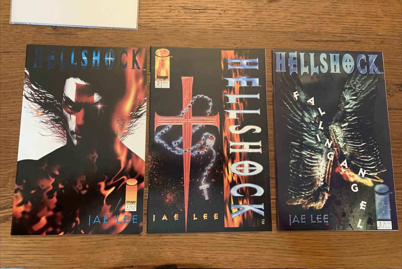 HELLSHOCK IMAGE COMICS JAE LEE ISSUES 1 2 & 3 NM/NM+ Unread Condition ...