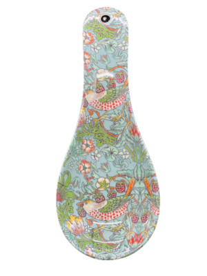 Spoon Rest - Strawberry Thief Aqua - Melamine | eBay