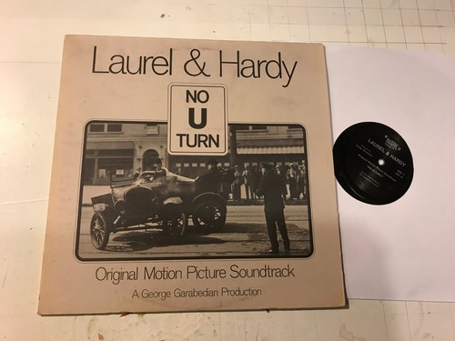 Laurel & Hardy No U Turn Soundtrack Vinyl LP Mark 56 Records 601 1973 ...
