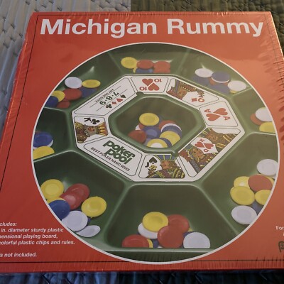 Pressman Michigan Rummy Board Game #5551A Made in USA BRAND NEW | eBay