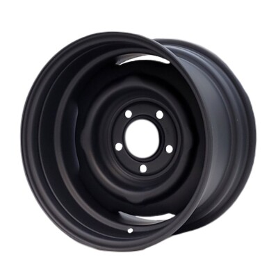 15X8 BLACK OEM GMH HQ STEEL WHEEL WITH 3.5" BACKSPACE. DEDICATED 5-120. ...