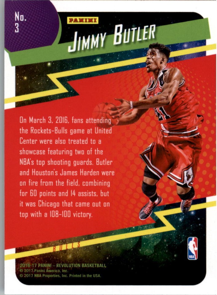 2016-17 Panini Revolution Star Gazing #3 Jimmy Butler - NM-MT | eBay