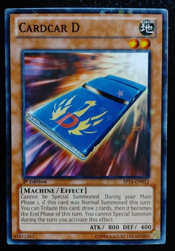 Cardcar D - SP14-EN012 - Starfoil Rare - 1st Edition - Yu-Gi-Oh! | eBay