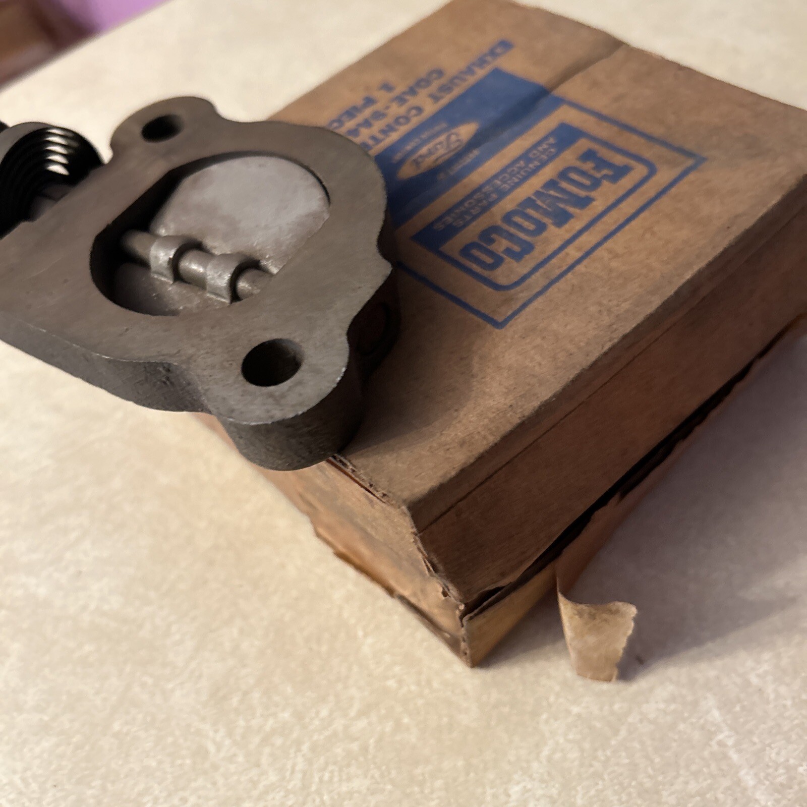 Nos 1960-1962 Ford Galaxie 292 Exhaust Control Valve C0AE-9A427-Cin ...